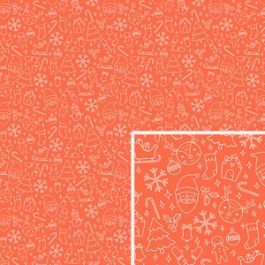 Red & White Christmas Pattern