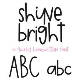 Shine Bright Font