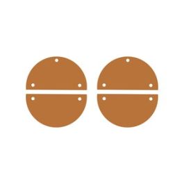 Compound Circle Earring Template