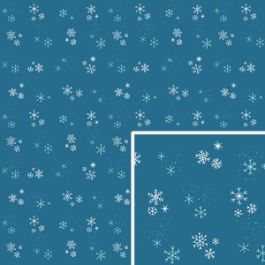 Frozen Snowflake Pattern