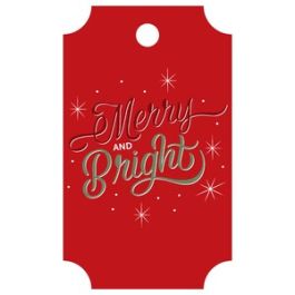 Merry And Bright Tag