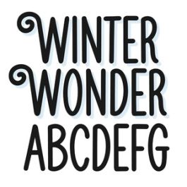 BFC Winter Wonder Festive Christmas Font