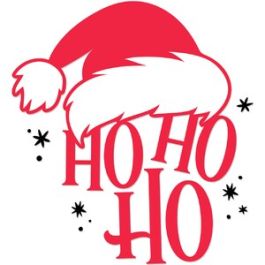 Ho Ho Ho Santa Hat