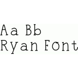 ryan font