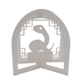 ONE LAYERED POP UP SPHERE Oriental Zodiac snake