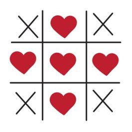 Tic-Tac-Toe with Hearts|430007
