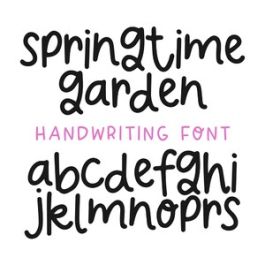 BFC Whimsical Wishes Cute Handwriting Font