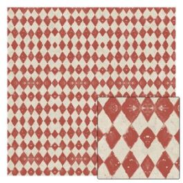 Watercolor Harlequin Background Pattern - Distressed Paper