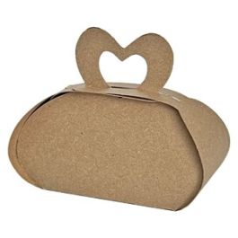 Foldover Open Heart Box