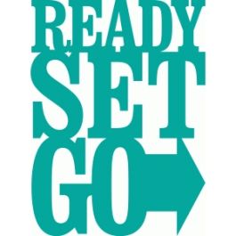 'ready set go' phrase