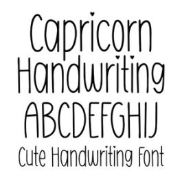 BFC Whimsical Wishes Cute Handwriting Font