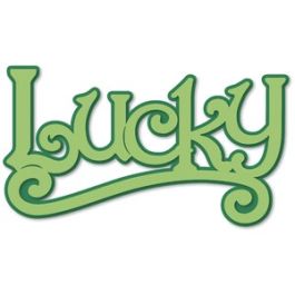 Lucky Lrg Flourished Word|433120
