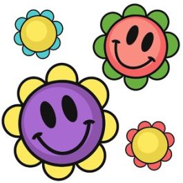Flower Happy Faces