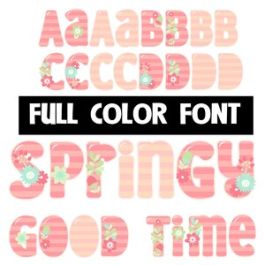 Springy Good Time Color Font