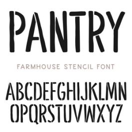 Pantry Font