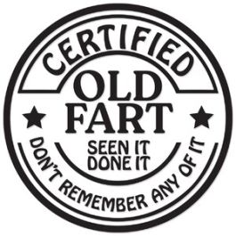 Certified Old Fart