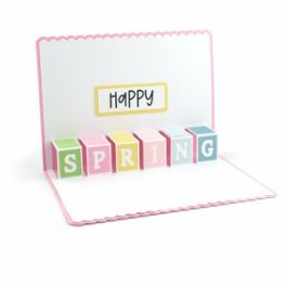 5x7 Happy Spring Pop Up Card