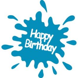 happy birthday splash