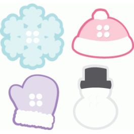 winter buttons