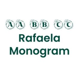 Rafaela Monogram Font