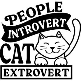 People Introvert Cat Extrovert