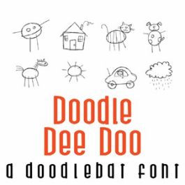 Doodle Dee Doo Doodlebat Font