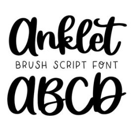 BFC Skylight Bold Brush Script Cursive Font