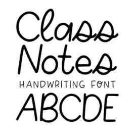 BFC Whimsical Wishes Cute Handwriting Font