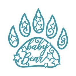Baby Bear paw print