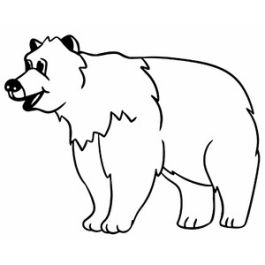 Big Bear Cartoon Character