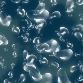 Deep Sea Underwater Bubbles Background Pattern