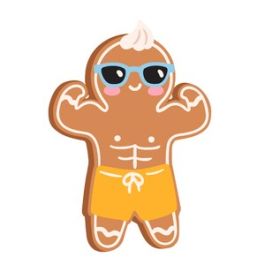 Buff Gingerbread Man