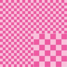 pink check pattern