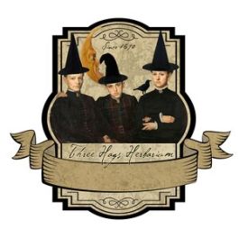 Halloween Apothecary Label - Three Hags Herbarium - Blank Tag