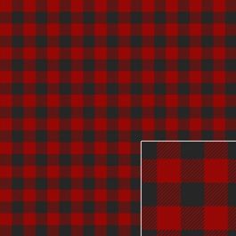 Red and Black Buffalo Check Plaid Printable Background Pattern