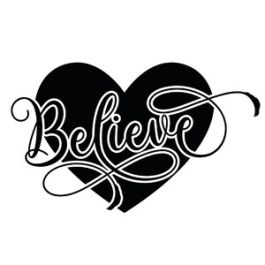 Believe Heart Word