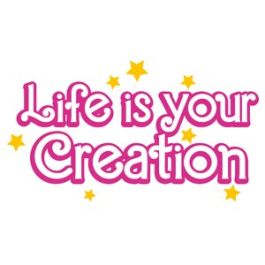 Life Is Your Creation Layered Quote