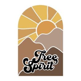 Mountain Sunset Free Spirit