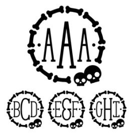 Monogram Type - Skull & Bones