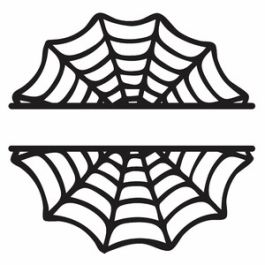 Spiderweb Split Monogram