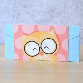 Owl Envelope Box Large