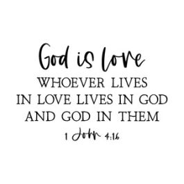 god is love | scripture quote