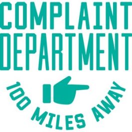 complaint department