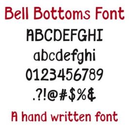 Bell Bottoms Font