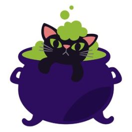 Cat in Cauldron