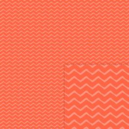 Fox orange chevron pattern
