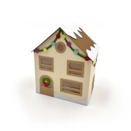 3D Christmas house|455667