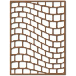 brick wave overlay