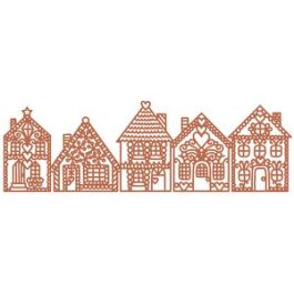 gingerbread village border