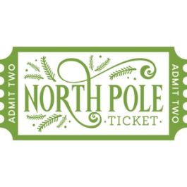 North Pole Ticket
